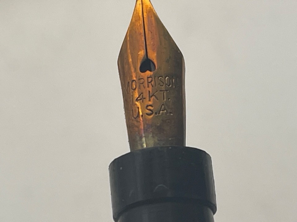 Vintage Morton Flat Top Fountain Pen by Union Pen Co--2559.24 | eBay