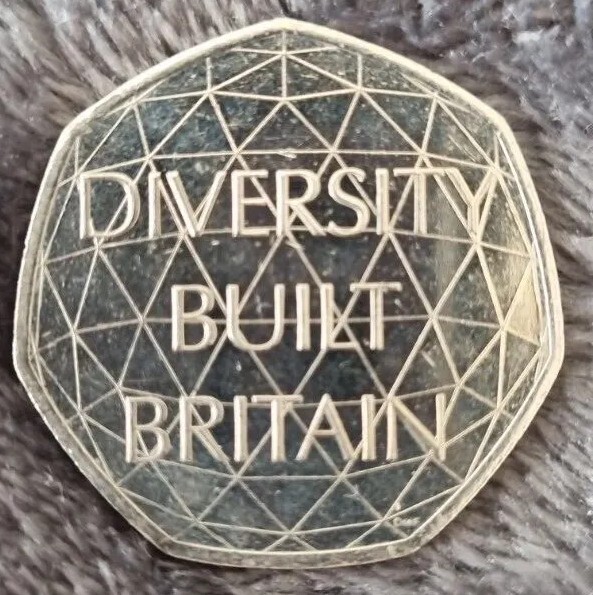 Super Rare Diversity Built Britain 50p Fifty Pence Coin Collectors 2020 ...