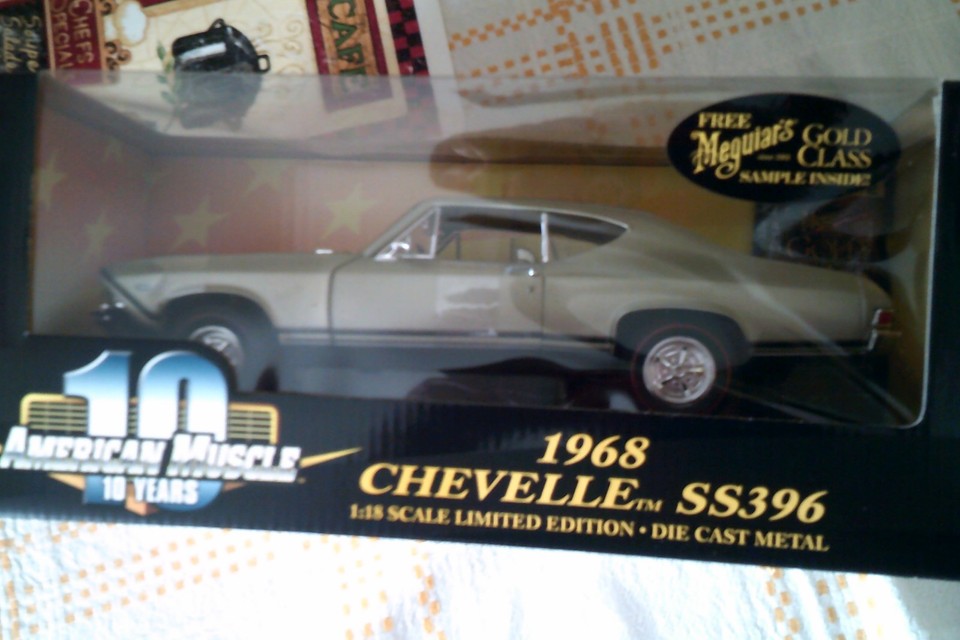 1968 Chevelle SS396 Ertl 1/18 scale - ASH GOLD - NEVER DISPLAYED! | eBay