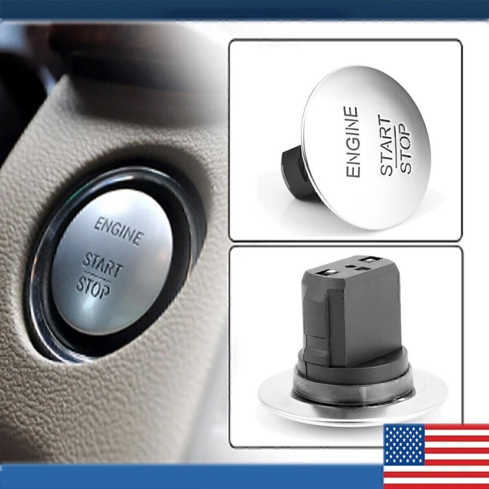 For Mercedes-Benz Push To Start Button Keyless Go Engine Start Stop ...