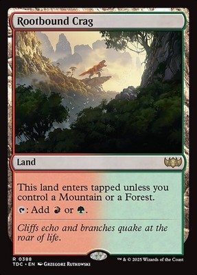 Rootbound Crag 388 R Normal TDC MTG NM | eBay