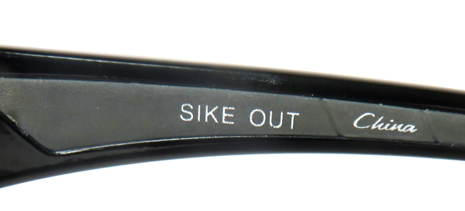 Serfas Sike Out Sunglasses Black plastic frame w/ 4 sets of lenses ...