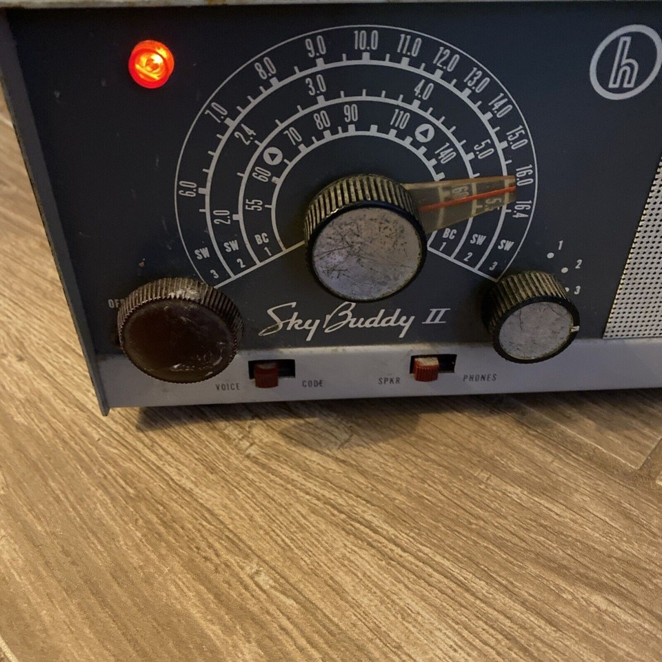Hallicrafters Sky Buddy Vintage S-119 Radio Receiver | eBay
