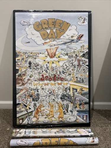 Green Day Dookie Album Art Poster 24 X 36 Open Copy | eBay