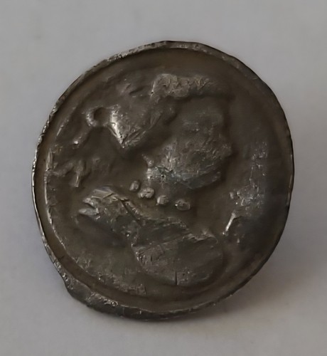 Rare Silver Queen Anne Button #2. | eBay UK