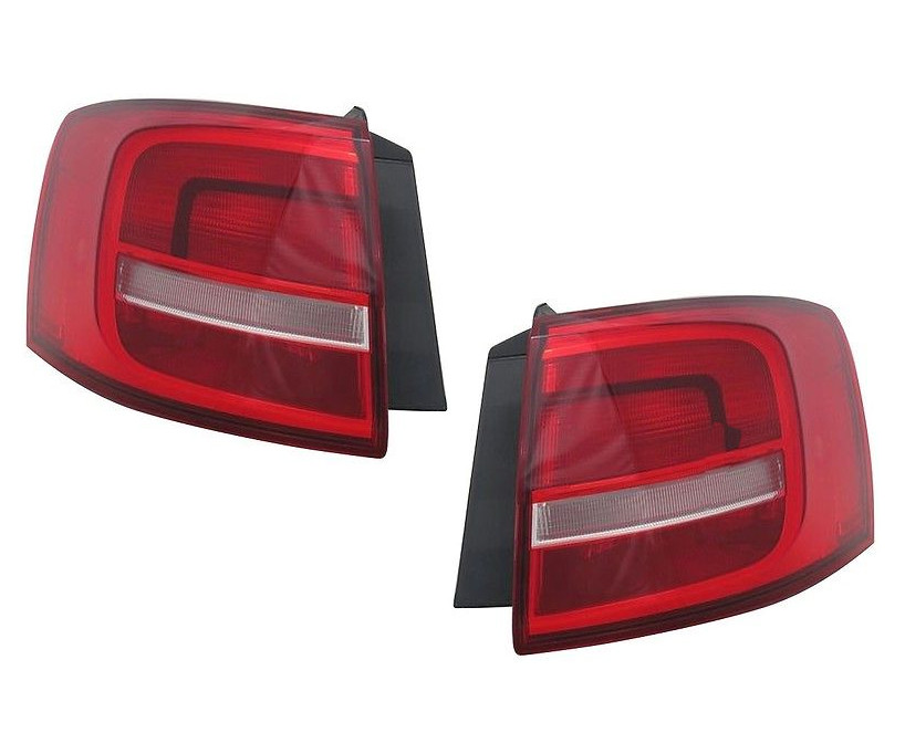 NEW OUTER TAIL LIGHT PAIR FITS VW JETTA SEDAN 5C6945096F 5C6-945-096-F ...