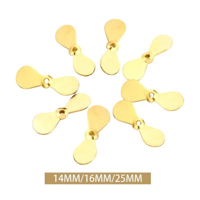 50x Fishing Propeller Sequins Thicken Sturdy Fly Tying Material Durable ...
