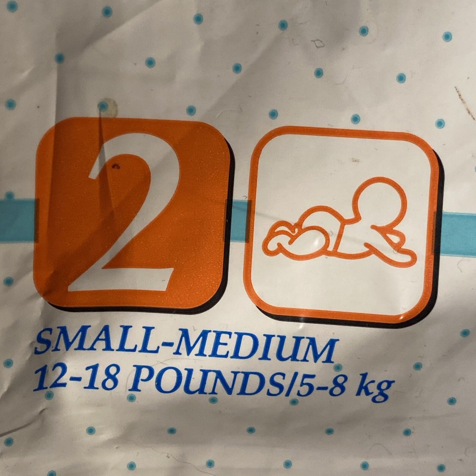VINTAGE 90s Plastic Diapers Lot Of 6 w CVS Package Muppet Babies Ultra ...