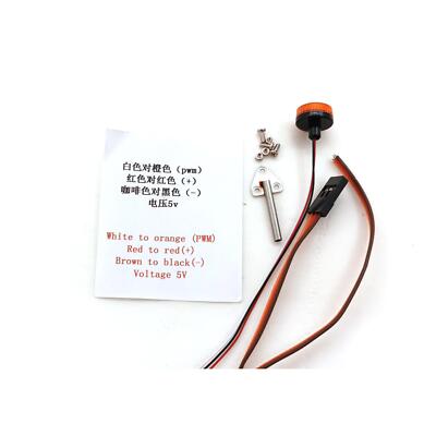 Degree Rotating Warning Light Telltale Lamp Led For Tamiye RC 1/14 ...
