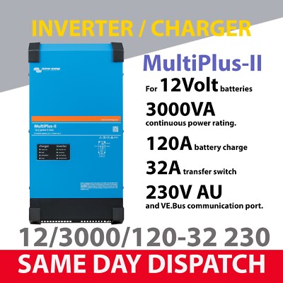 Victron MultiPlus II 12/3000/120-32 230V Inverter/Charger ...