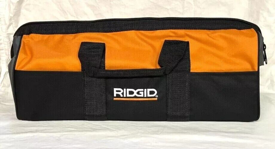 Ridgid Canvas Contractors Power Tool Bag 21" X 8" X 8" (New From Larger ...