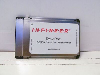 INFINEER SMARTPORT PCMCIA Smart Card Reader/Writer 01LT-05-004-B ...