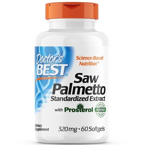 Doctor's Best, Saw Palmetto Standardized Extract avec Prosterol, 320 mg ...