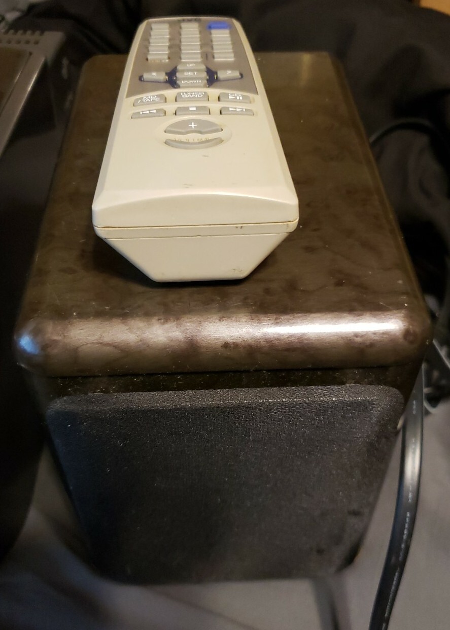 JVC FS-5000 Ultra Compact Component System | CD/Radio | AM/FM | Marbled ...