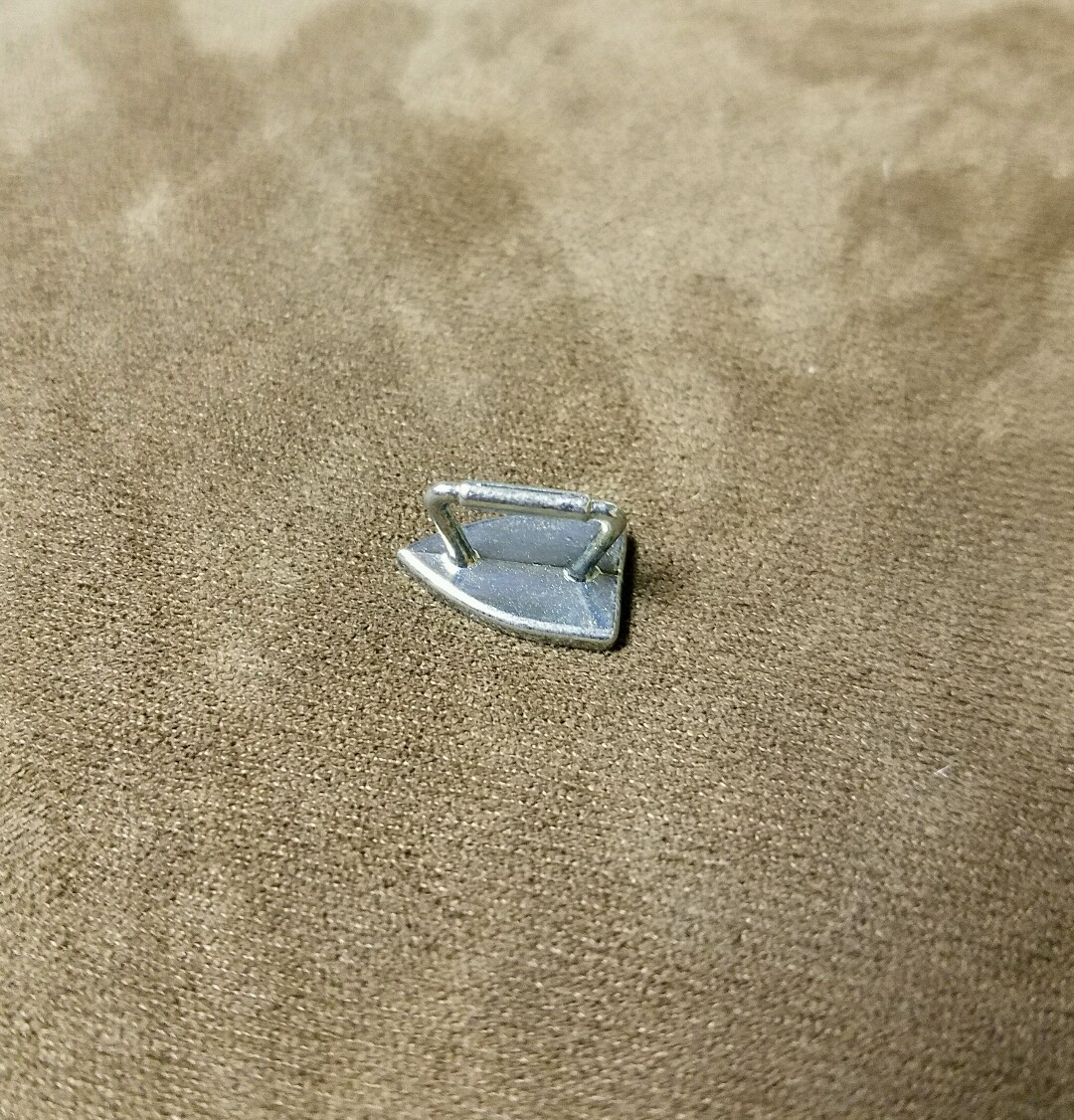 Iron Token Monopoly Replacement Piece Part Art Crafts Collage Silver | eBay