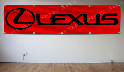 Lexus Banner Flag 2X8 Ft luxury sedans, SUVs, hybrids, Toyota Cars ...