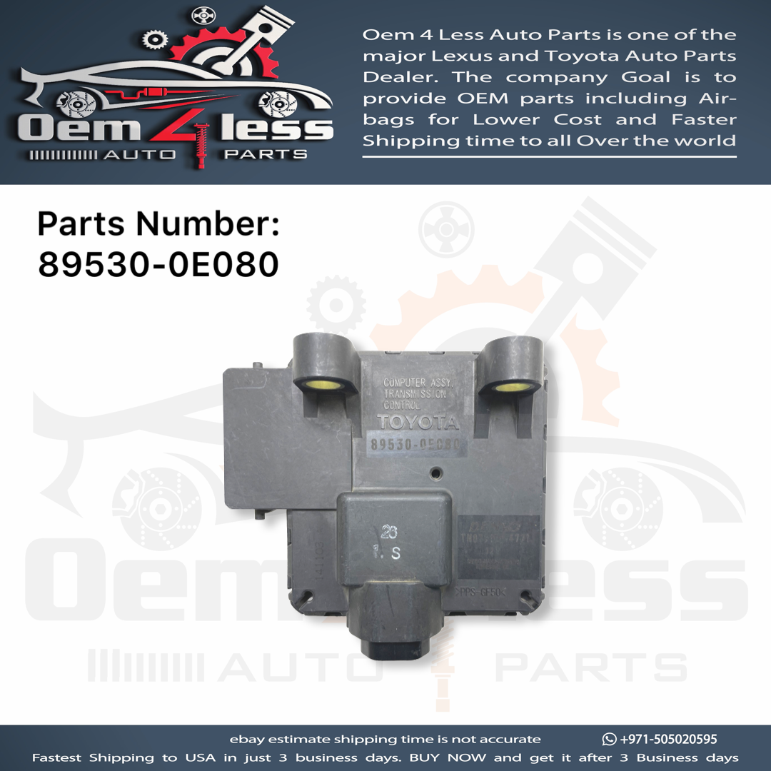 Toyota Automatic Transmission Control Module OEM 89530-0E080 | eBay