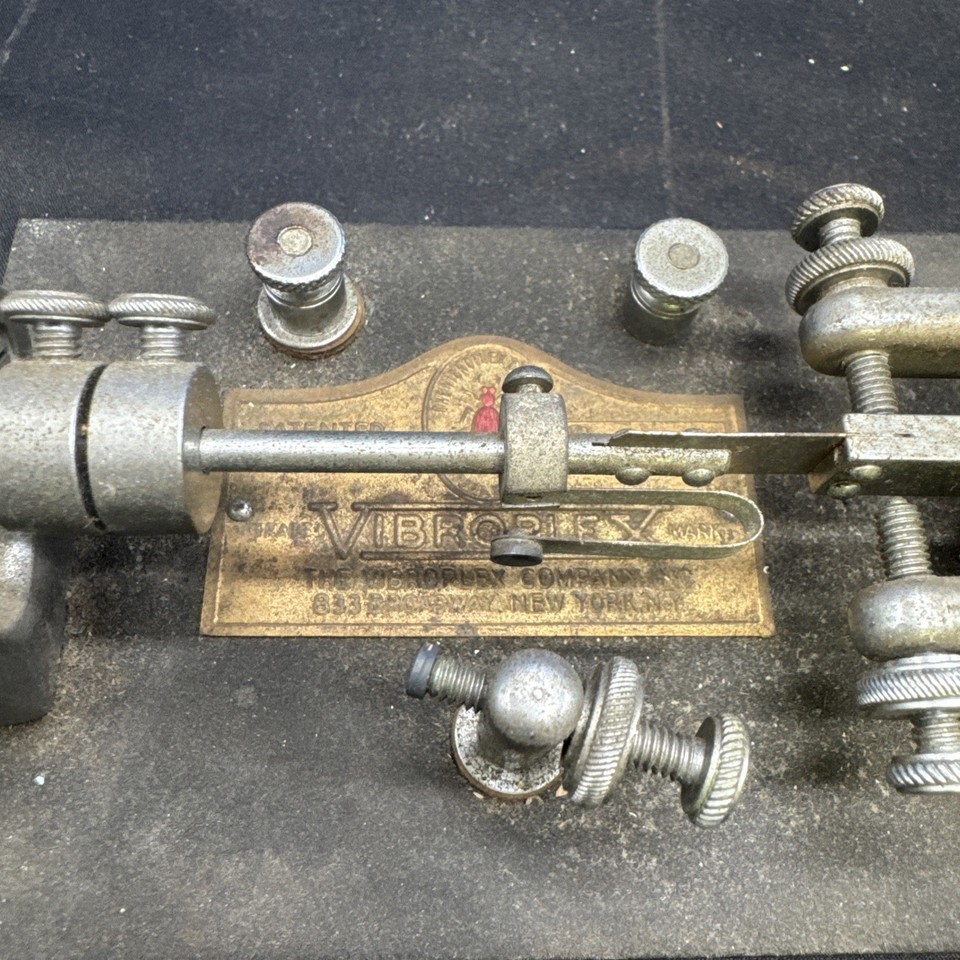 VINTAGE 1920's Vibroplex Bug Telegraph Key #155634 | eBay