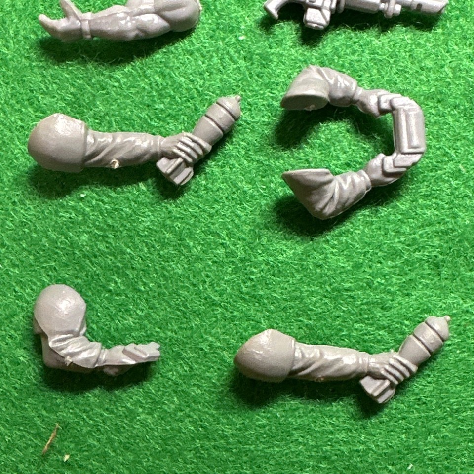 Warhammer 40K Astra Militarum Arms Weapon Arm Bits Parts Lot Imperial ...