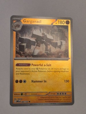 Pokémon TCG: Gargancl 84/132 Mega Evolutions Reverse Holo | eBay