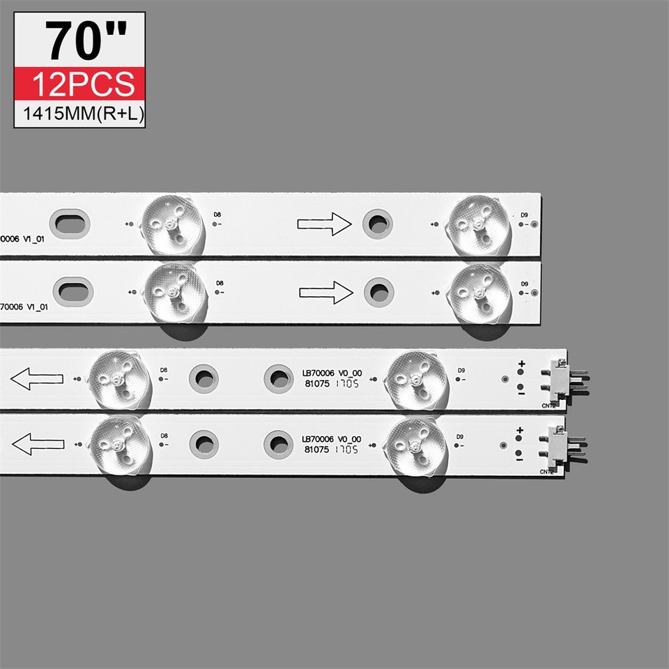 New Vizio E70-E3 LED Strips FULL SET LB70006 (12) | eBay