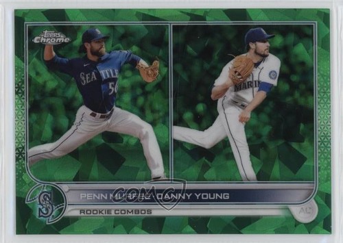 2022 Chrome Update Sapphire Edition Green /75 Penn Murfee Danny Young ...