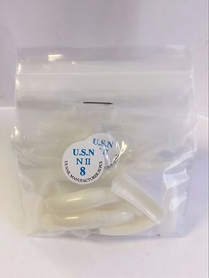 Made in USA U.S.N Nail Tips Size 8 Assorted Choice (50 Tips/ bag) | eBay