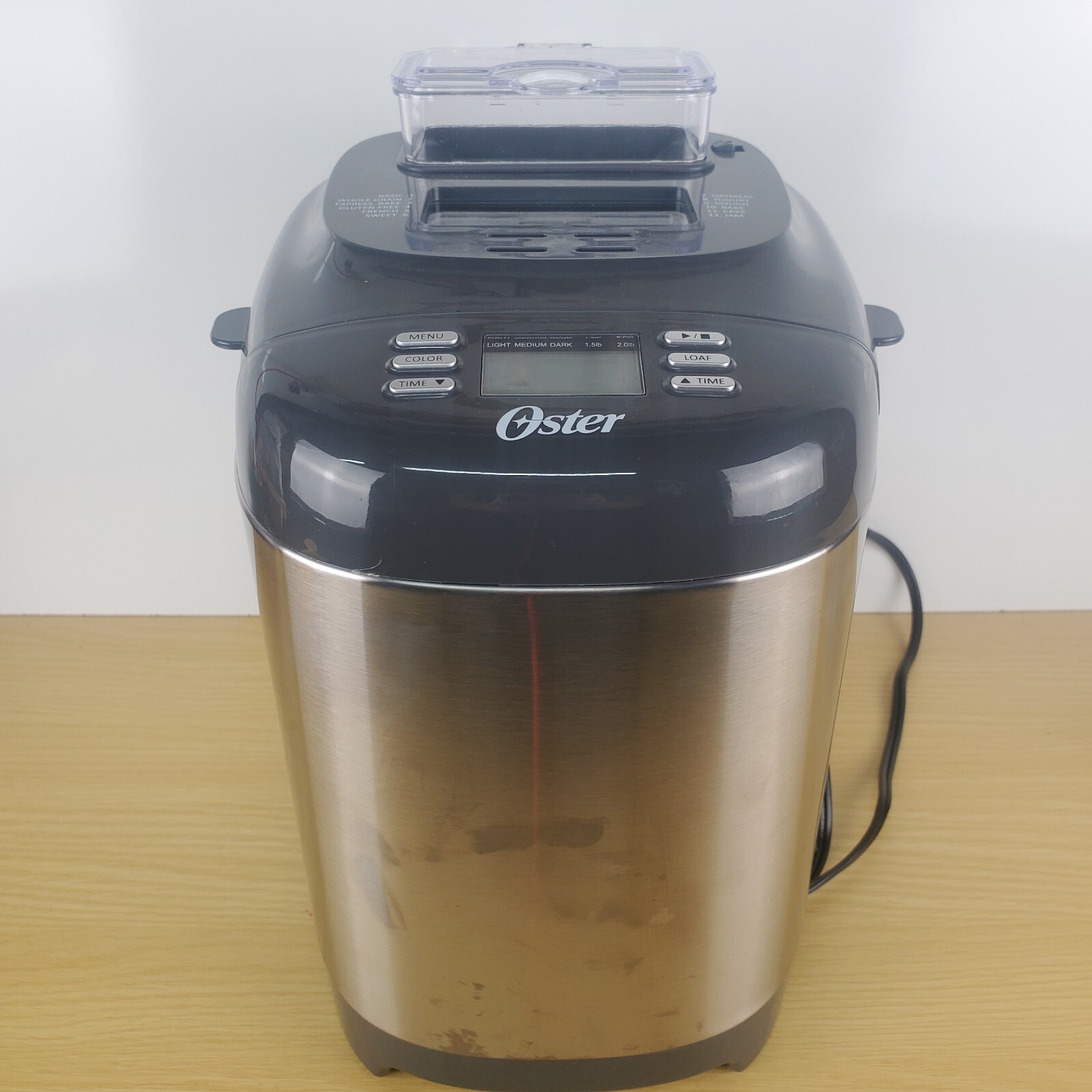 Oster CKSTBRTW21 Expressbake Breadmaker 2 Lb. Stainless Steel for sale online | eBay