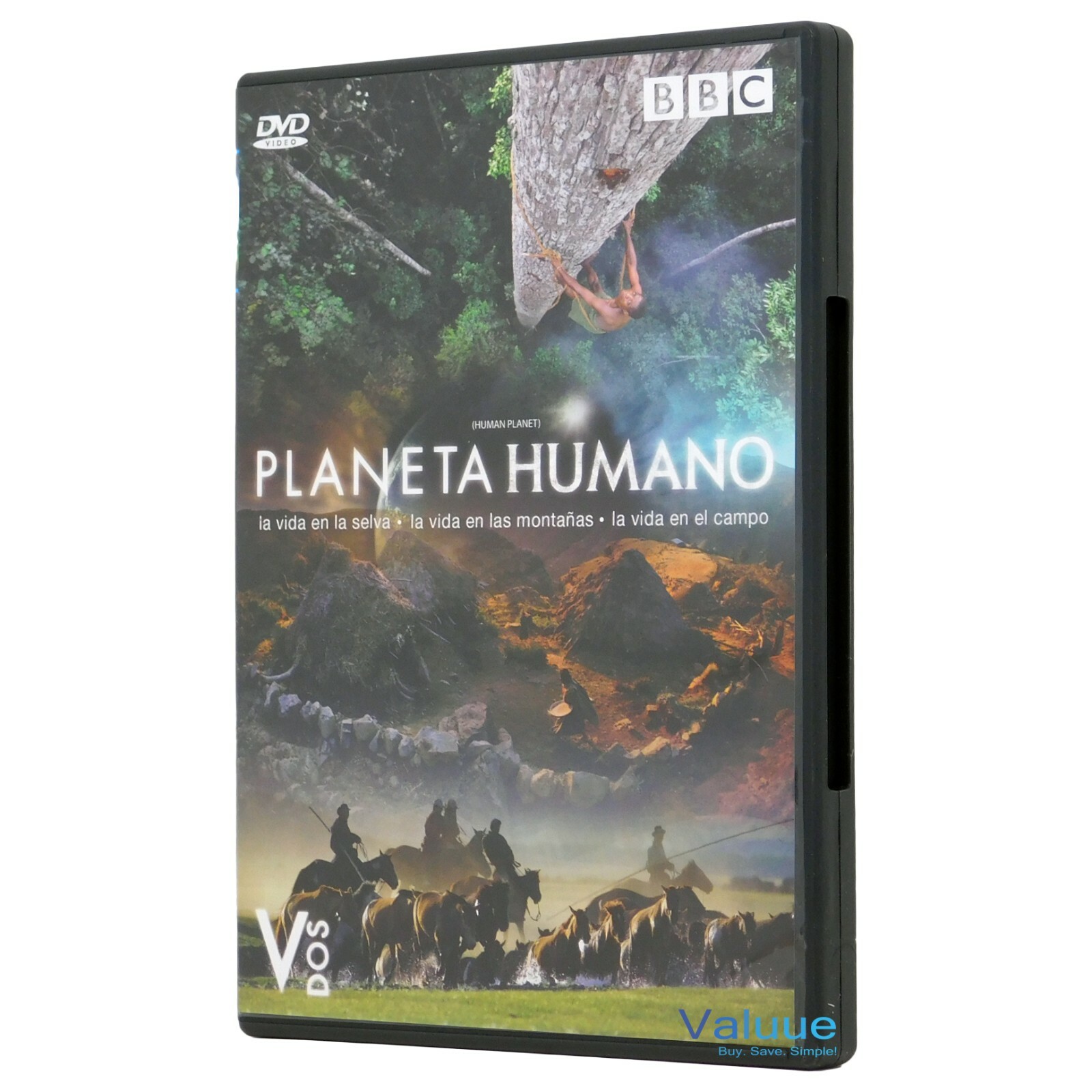 Human Planet DVD BBC Video Vol. 2 Spanish Artwork Cover English Spanish ...