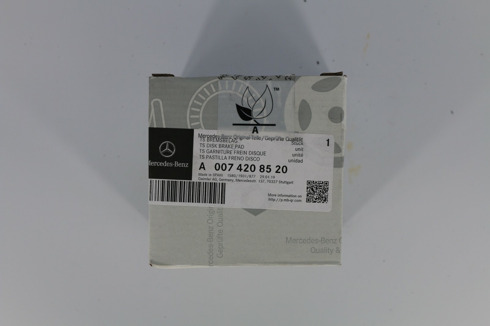 Mercedes-Benz Genuine Rear Brake Pad A0074208520 | eBay