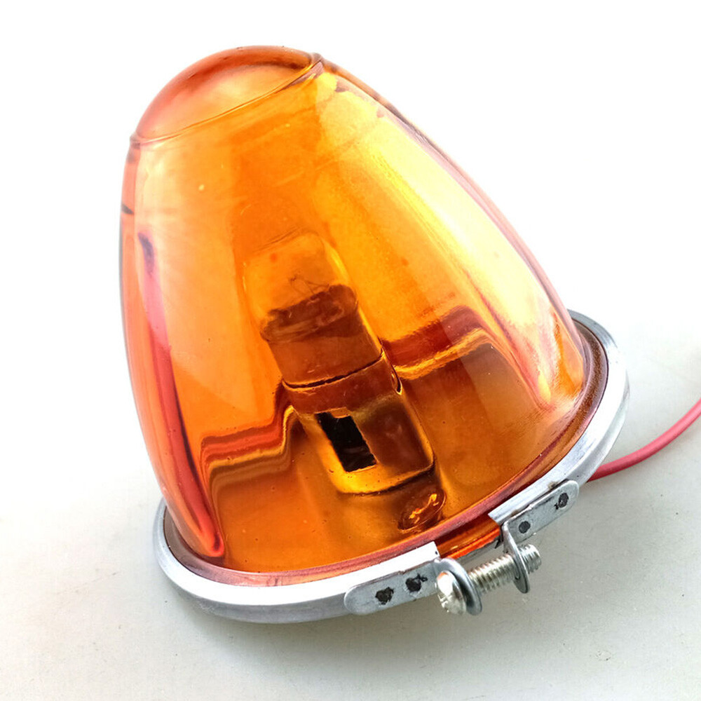 Watermelon LED Bulbs Light Amber For Glass Lens Lights 1156 1 Wire ...