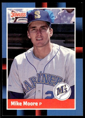 1988 Donruss Baseball Card Mike Moore Seattle Mariners #75 | eBay