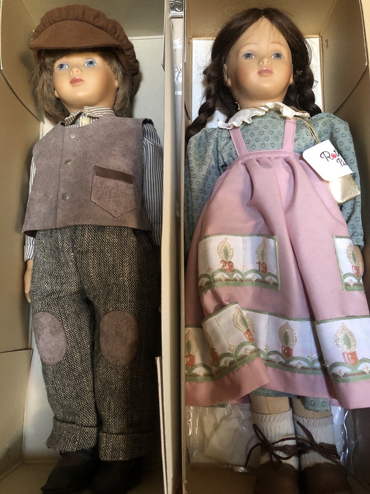 Rothkirch Puppe 20” boy and girl dolls | eBay