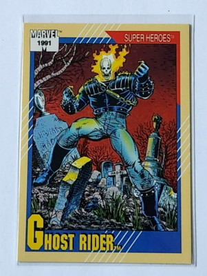 1991 MARVEL GHOST RIDER TRADING CARD | eBay