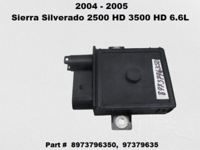 8973796350 2004 2005 Silverado 2500HD 6.6L Diesel LLY Glow Plug Control ...