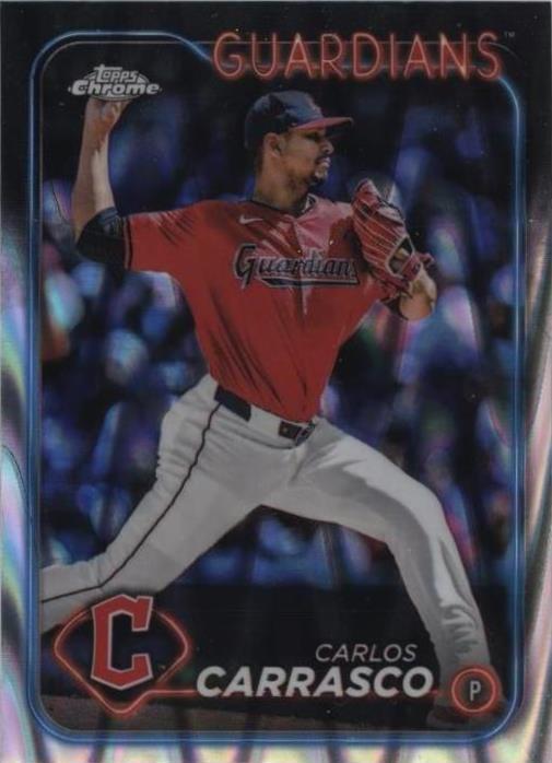 2024 Topps Chrome Update Series - Carlos Carrasco #USC4 RayWave ...
