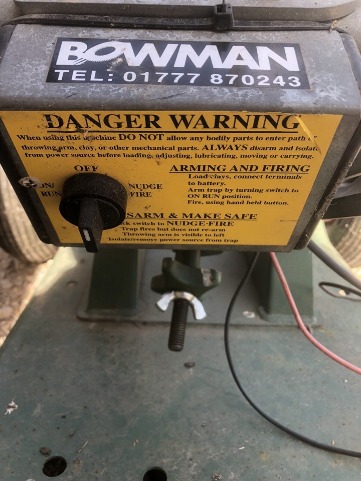 Bowman Automatic Clay Pigeon Trap | eBay UK