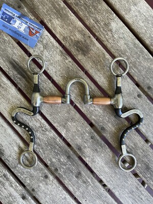 Pro Correction Bit 5” Western Horse Copper Barrels High Port Silver ...