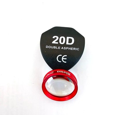 20D Lens In Red Colour Approved Optometry Free Shipping | eBay