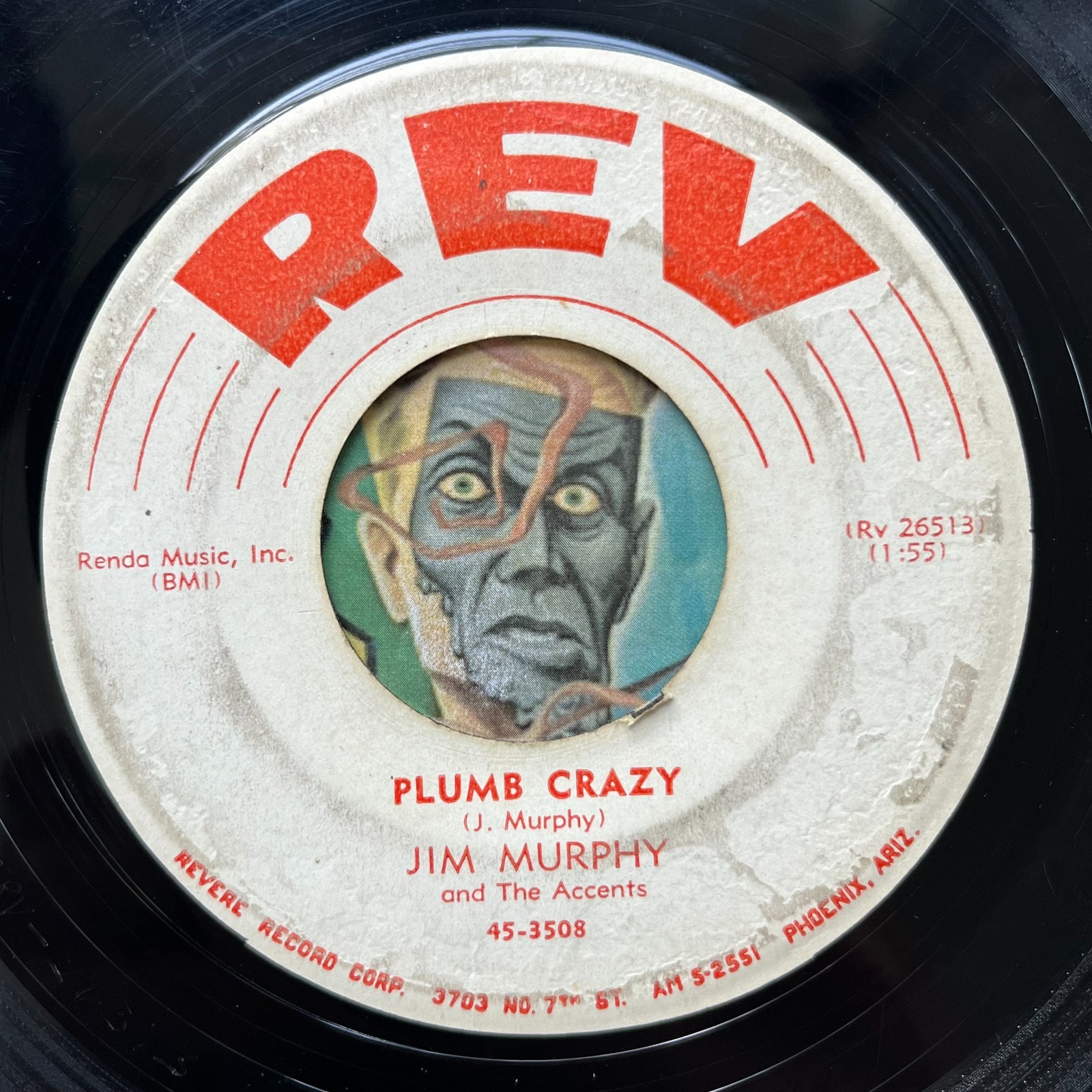 HEAR Jim Murphy 45 I'm Gone Mama / Plumb Crazy REV rockabilly rocker | eBay