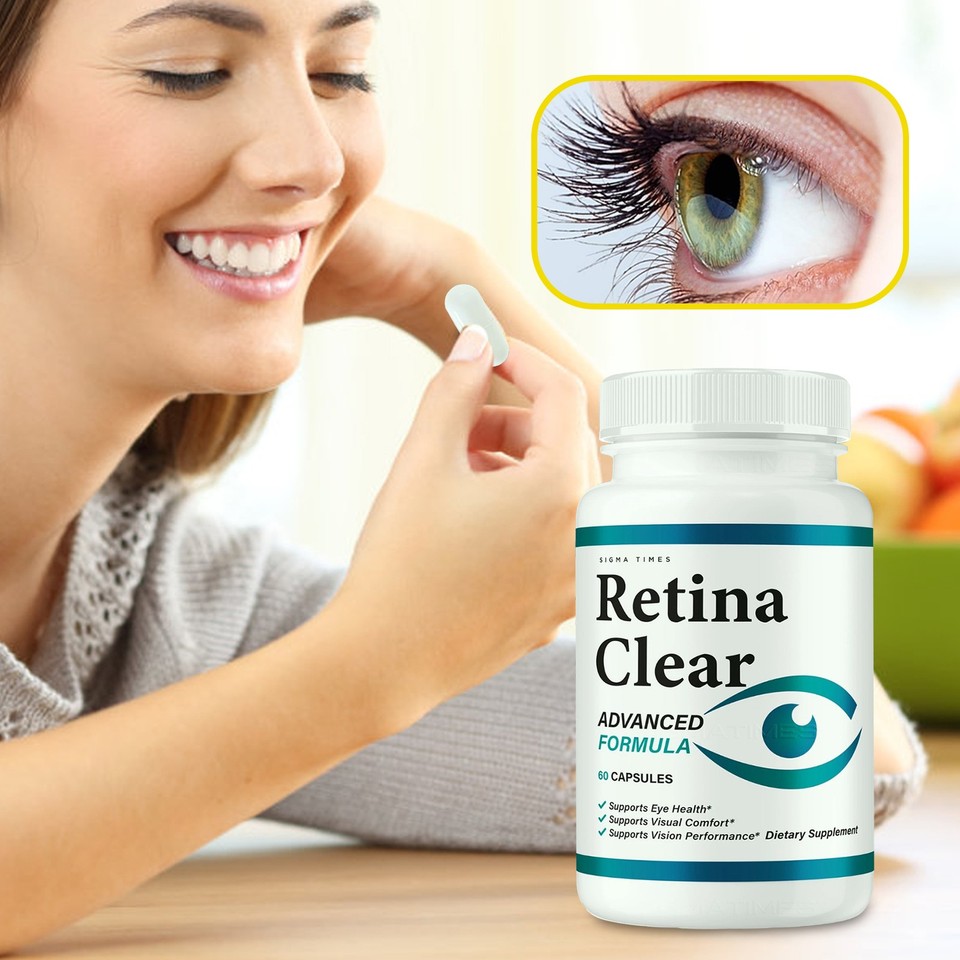 (1/5 Pack) Retina Clear – Retina Clear Capsules for Eyes | eBay
