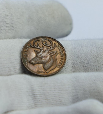 1863 Civil War Store Card Token Bohemian Glasswork NY | eBay