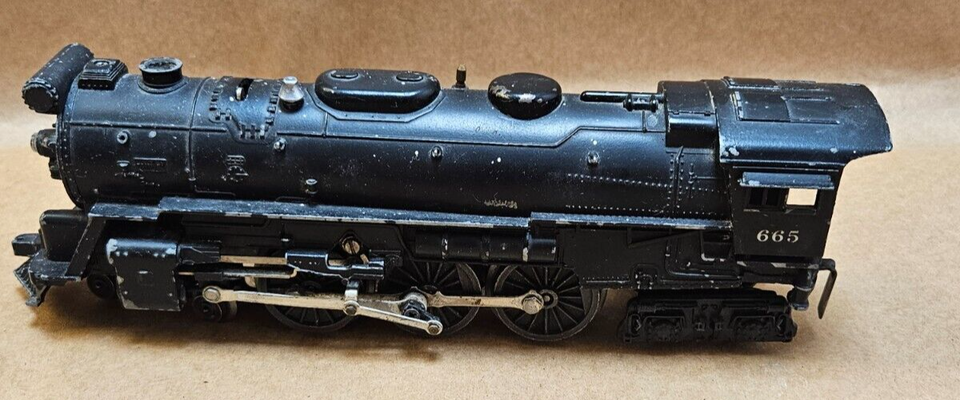 Vintage LIONEL O GAUGE 665 4-6-4 STEAM ENGINE Post-War 1954-59,66 | eBay