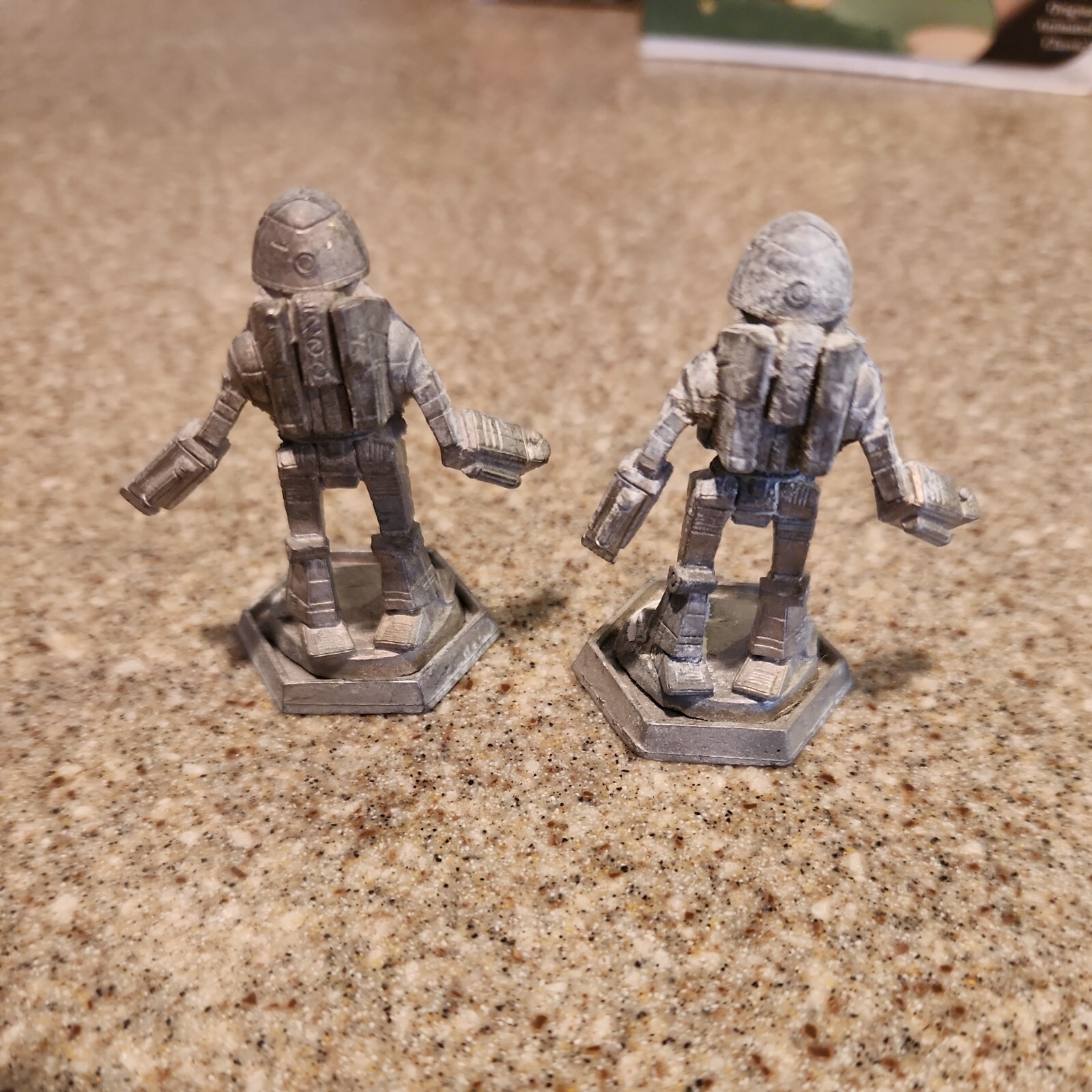 Lot of 2 Original 1986 Ral Partha Metal Battletech Assault Mech Cyclops ...