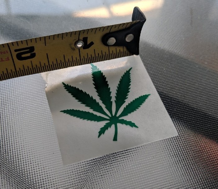 Weed Leaf Stiicker Green Bud 420 Pot Maryjane Ganja Cbd Decal Mj Bmx | eBay