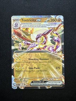 Toxtricity ex 100/182 Paradox Rift Double Rare | eBay