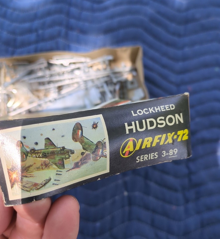 AirFix 3-89 Lockheed Hudson Aircraft Kit 1/72 Scale Model No Instr Or ...