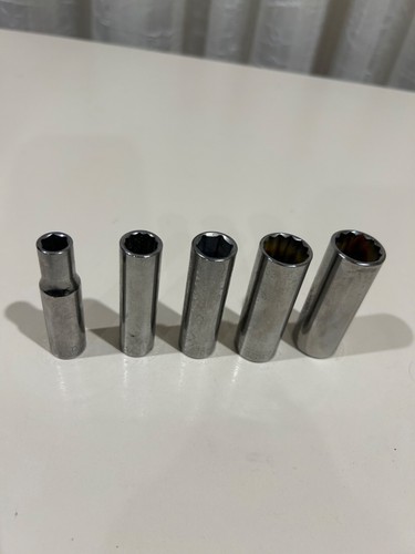 3/8” Drive Metric Deep Socket Set ALLEN Made In USA 5 Piece NOS | eBay ...