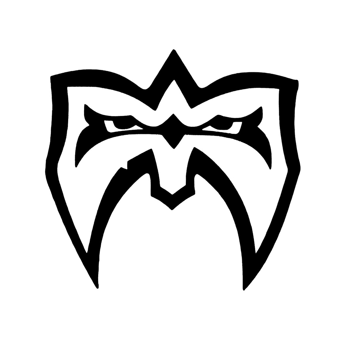 Ultimate Warrior Face Mask WWE Legends Ultimate Warrior Sting Pro