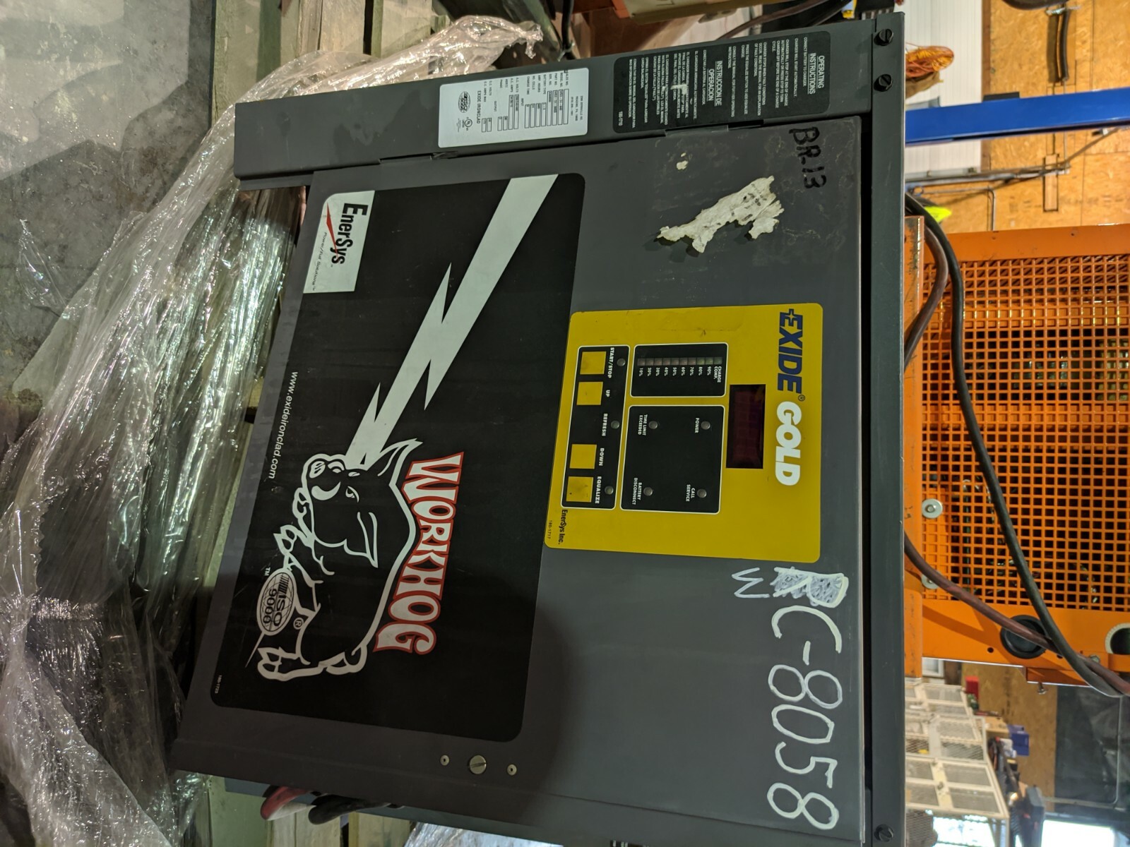 Exide Gold Industrial Battery Charger Model Wg3-12-865 Workhog for sale ...